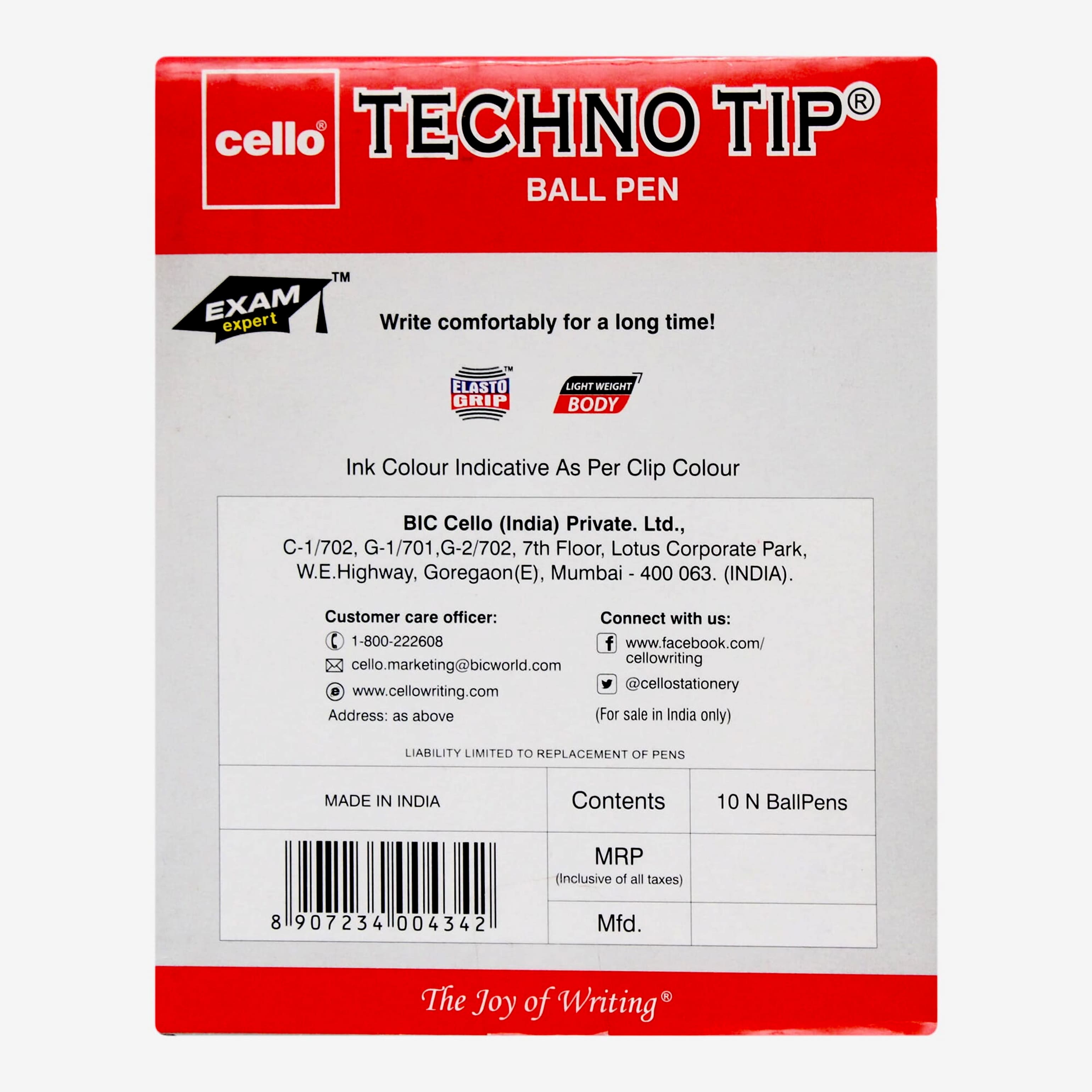 Cello Techno Tips Ball Pen - Wonjala Educational Mart