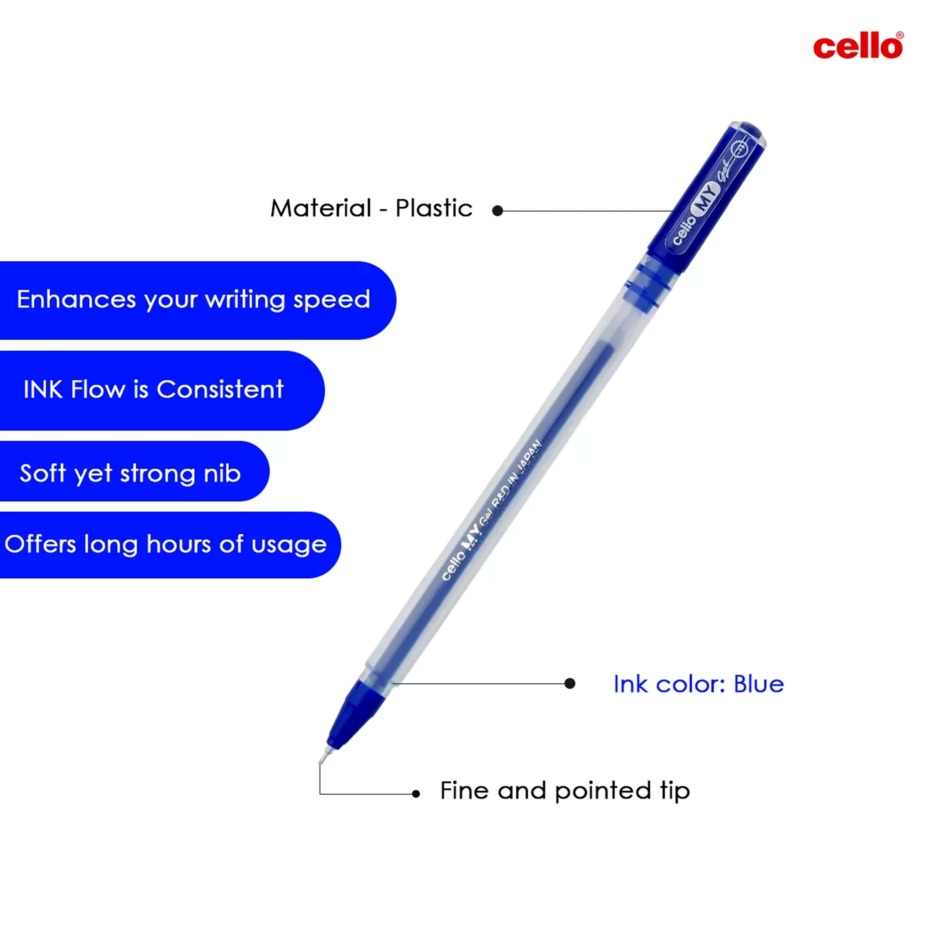Cello My Gel Pen - Wonjala Educational Mart